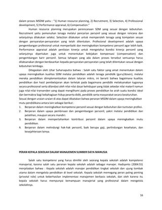 Peran kepala sekolah dalam meningkatkan kualitas sekolah | PDF