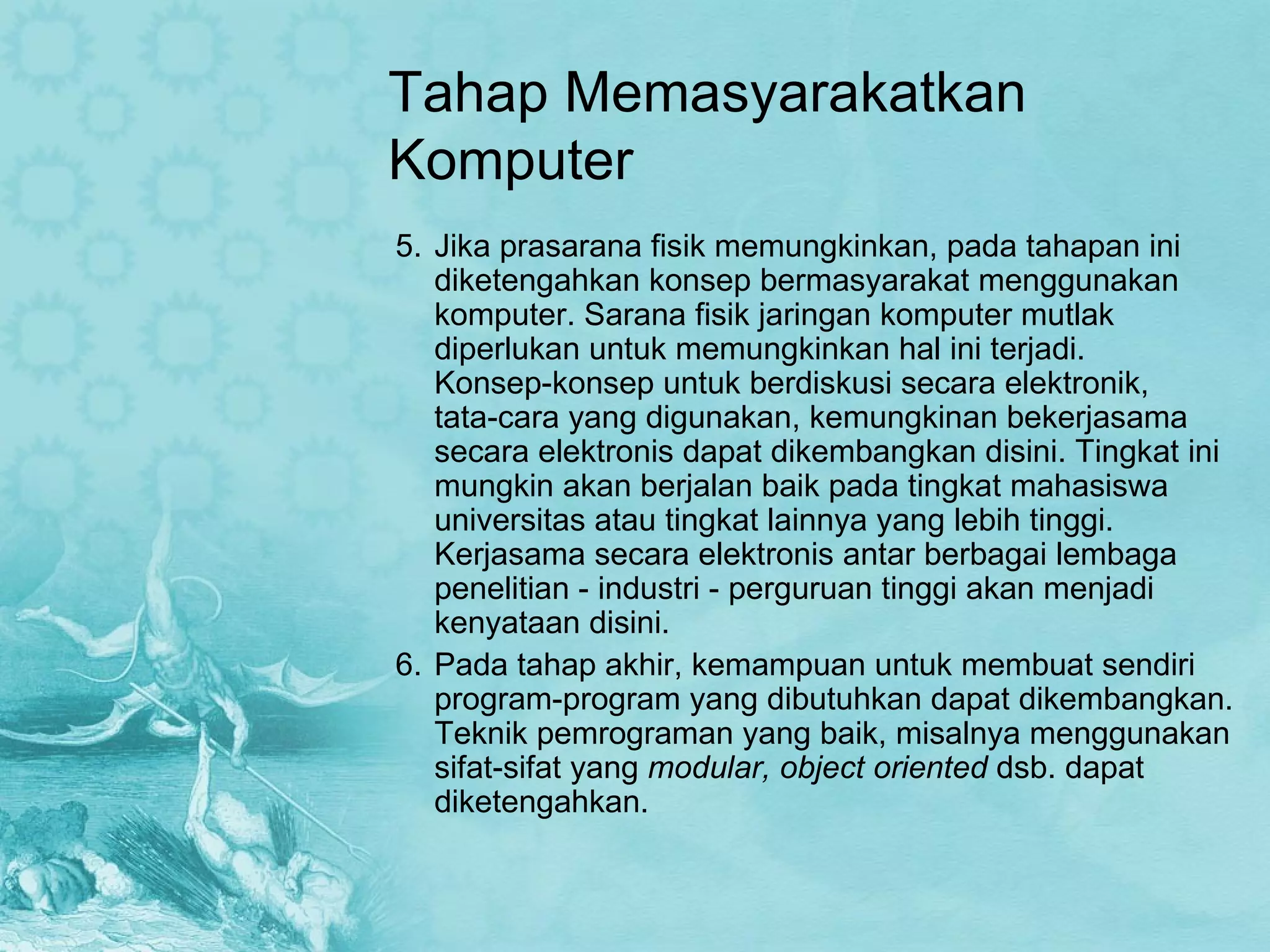 Peran komputer dalam dunia pendidikan | PPT