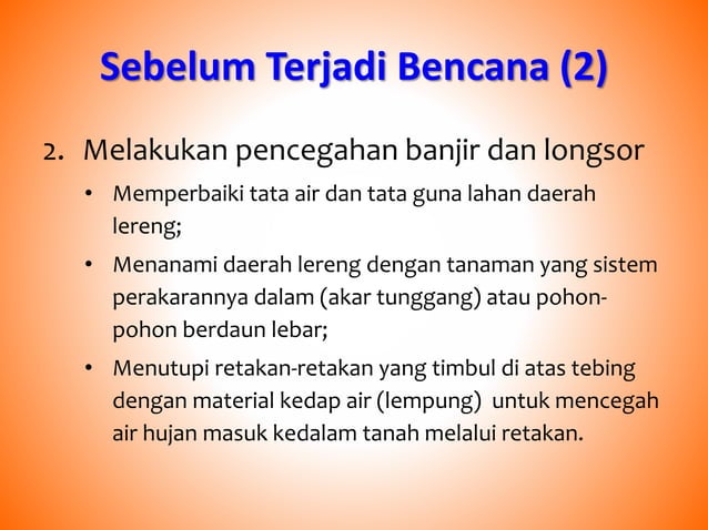 Peran Masyarakat dalam Penanggulangan Bencana | PPTX