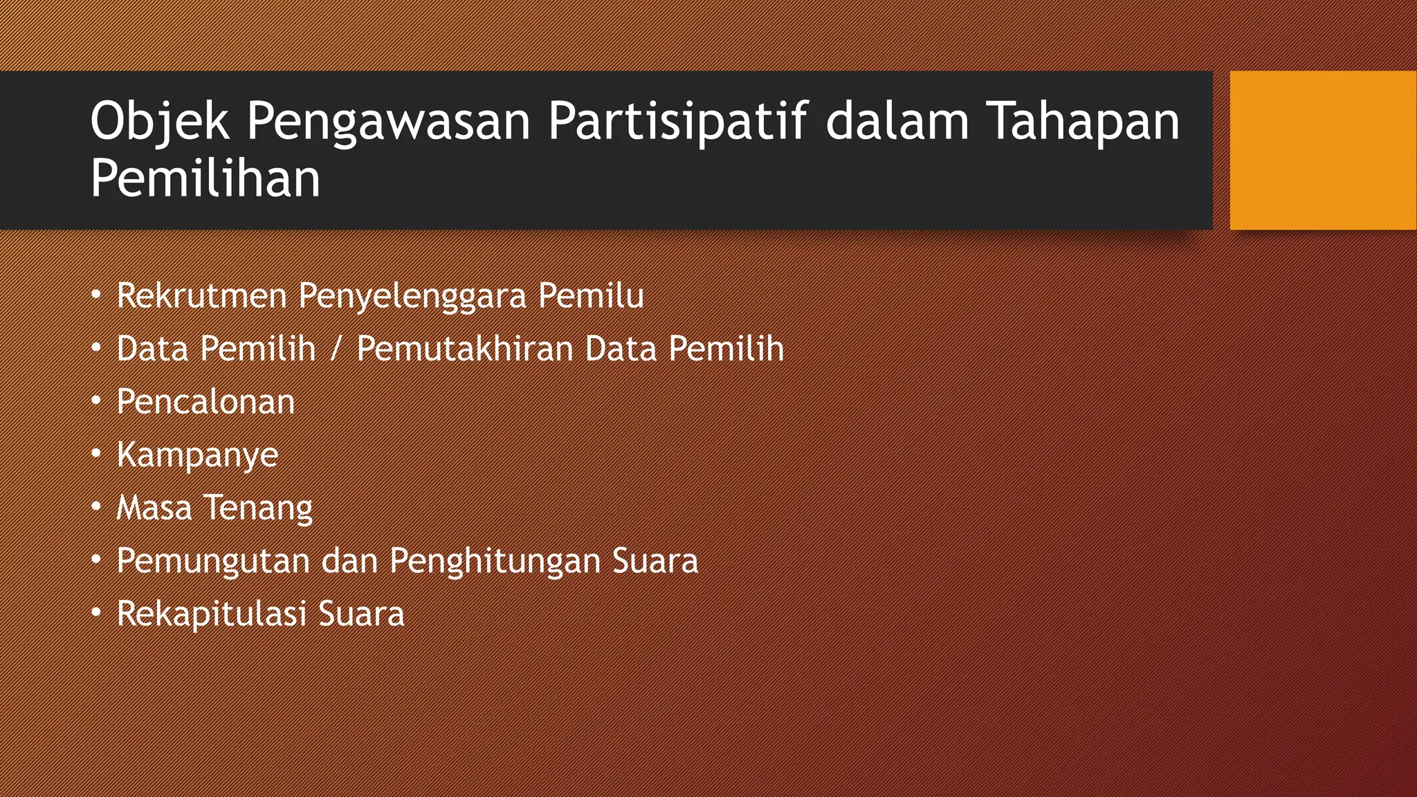Peran Masyarakat dalam Pilkada revisi.ppt