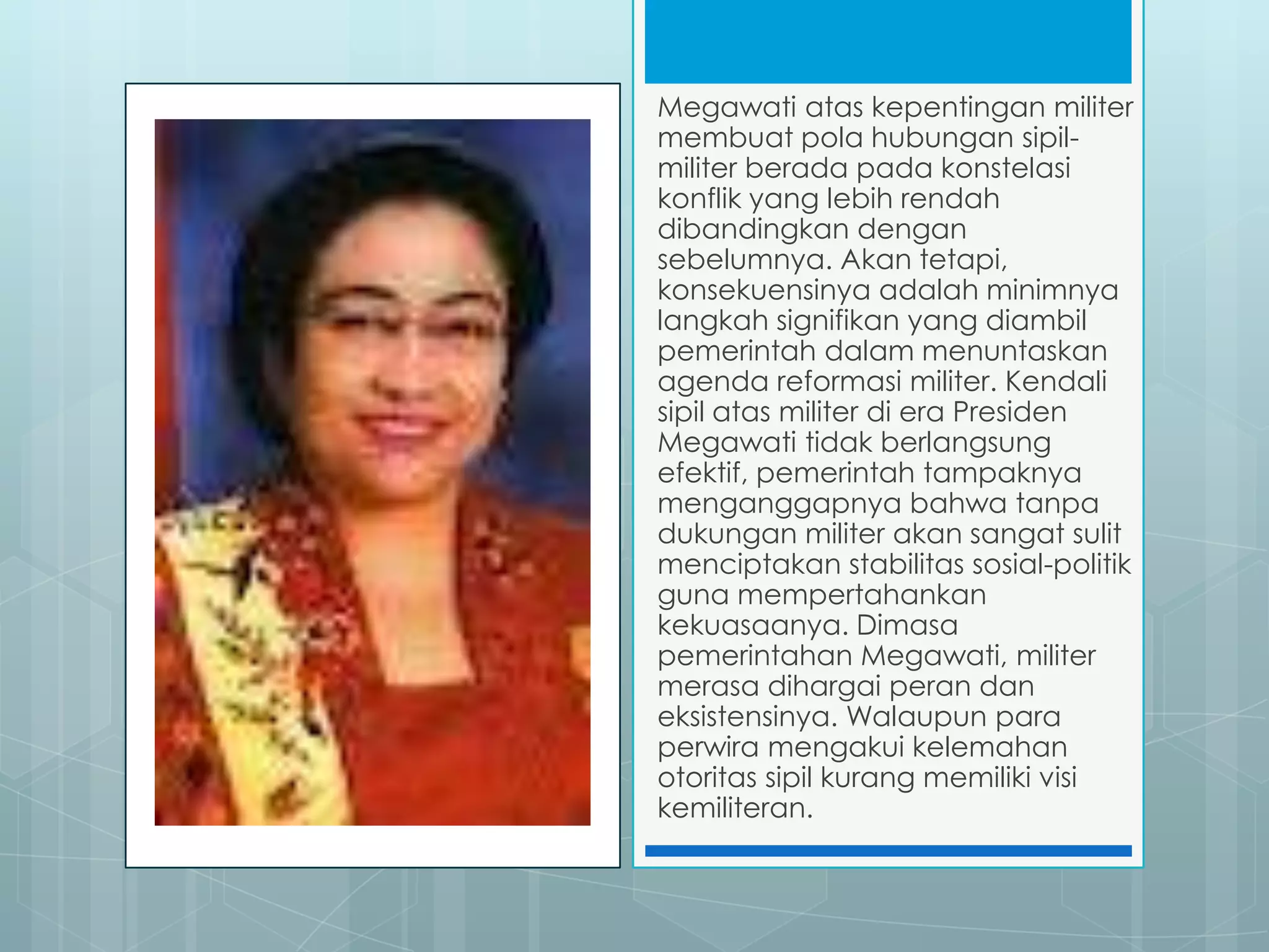 Peran militer dalam sistem politik | PPTX