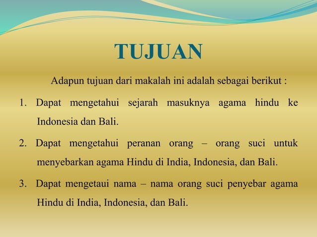 Peran orang suci dalam penyebaran agama hindu | PPT