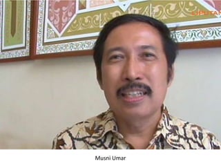 Musni Umar: Peran Ormas Dalam Mencegah Konflik SARA di DKI Jakarta | PPT