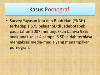 PERAN PEMUDA DALAM PENYADARAN BAHAYA PORNOGRAFI.ppt