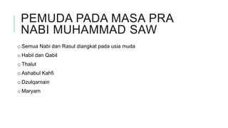 Peran pemuda islam dalam sejarah | PPTX