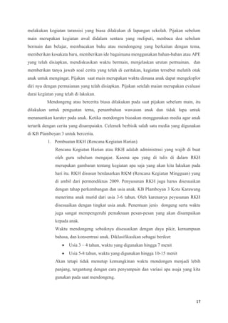 Peran pendidikan paud dalam membangun karakter anak bangsa | PDF