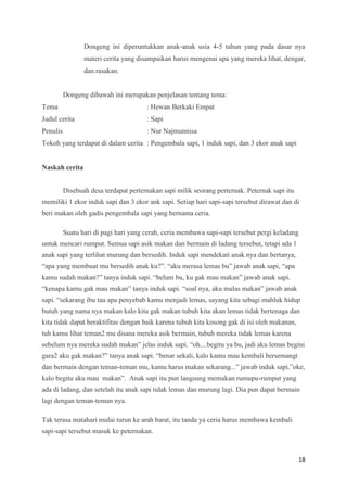 Peran pendidikan paud dalam membangun karakter anak bangsa | PDF