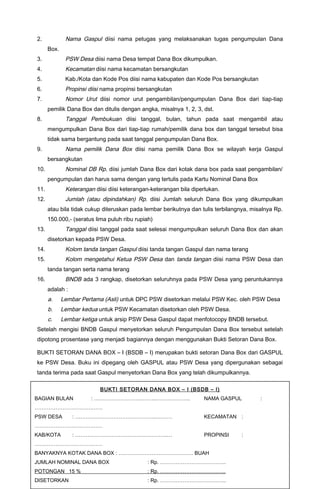 Peran penting gaspul (materi) | PDF