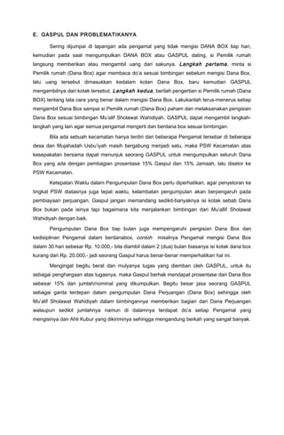 Peran penting gaspul (materi) | DOC