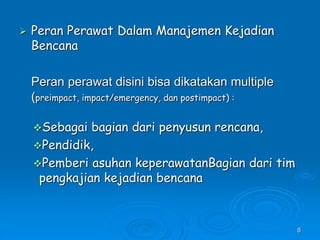 Peran Perawat Dalam Bencana.ppt