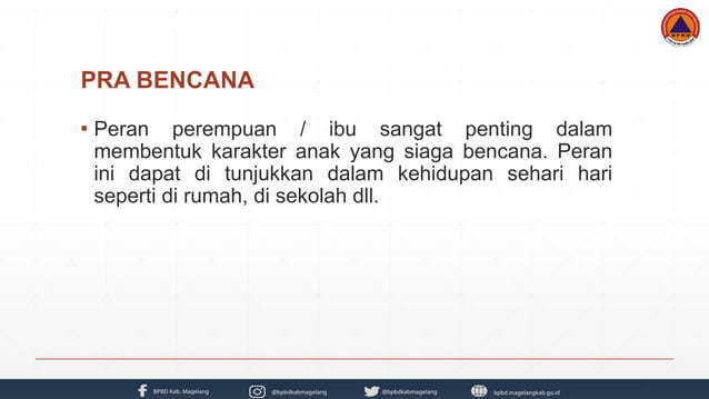 PERAN PEREMPUAN DALAM KESIAPSIAGAAN BENCANA.pptx