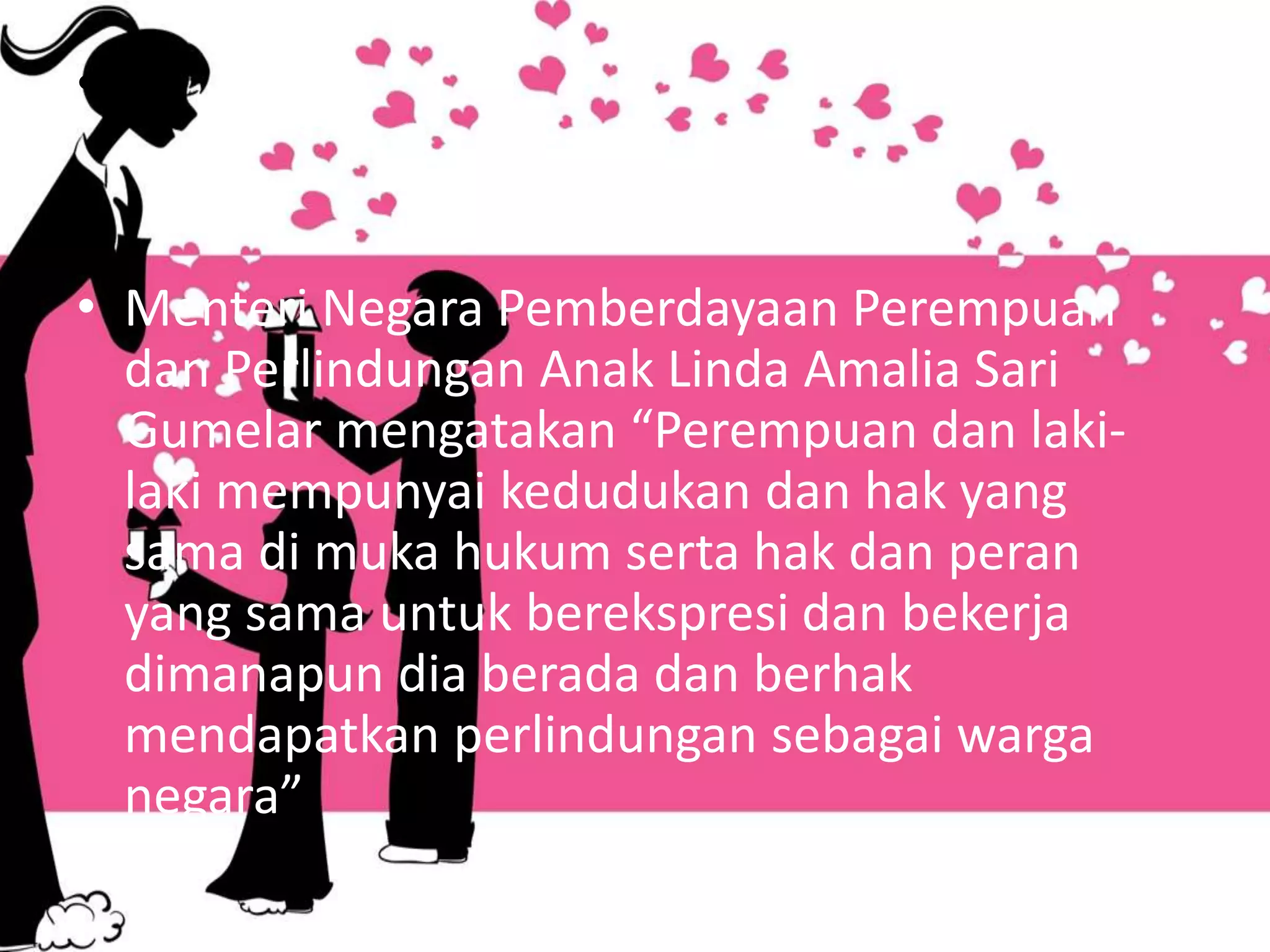 Peran perempuan terhadap pembangunan ekonomi | PPTX