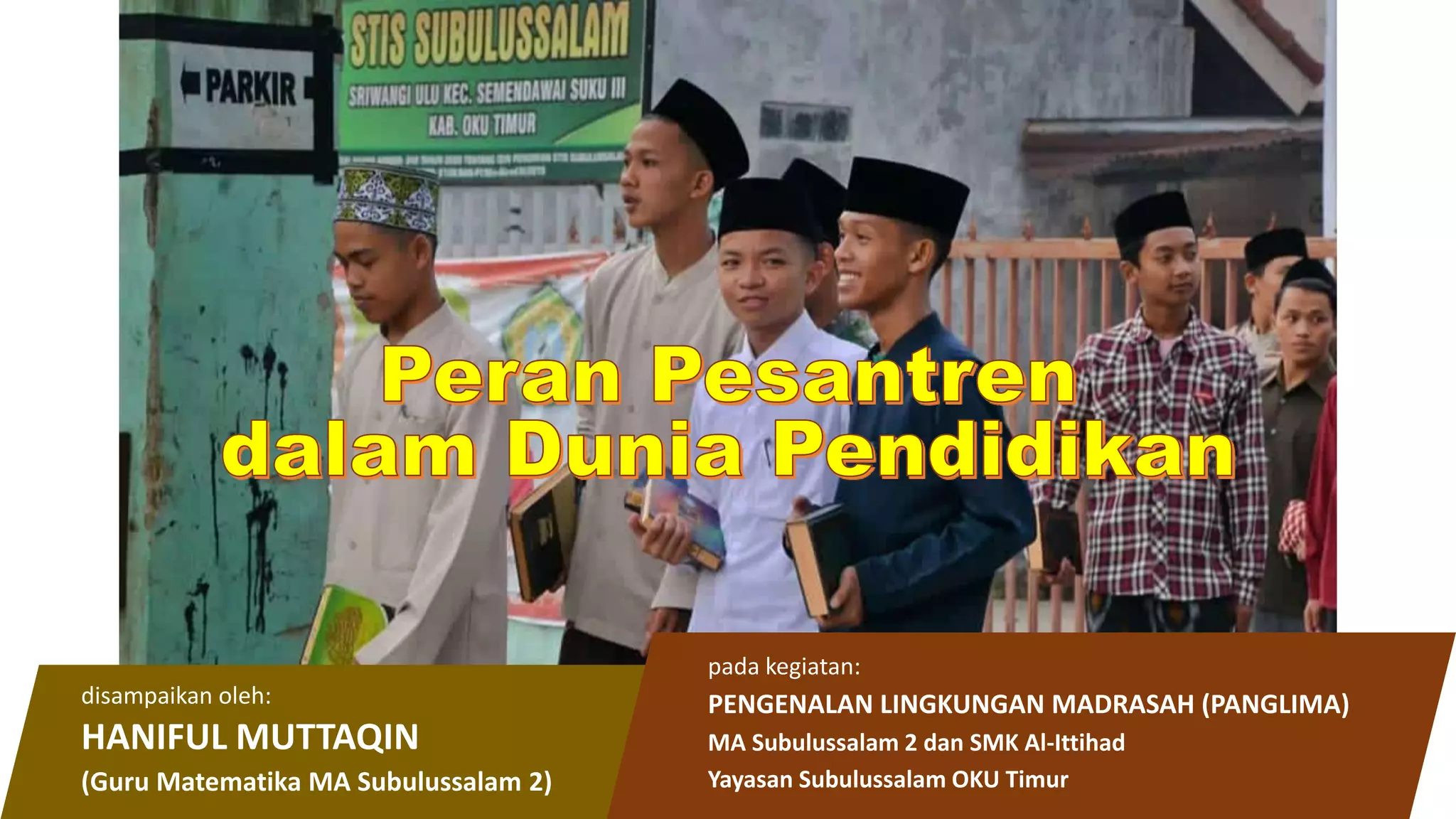 Peran Pesantren dalam Dunia Pendidikan.pptx