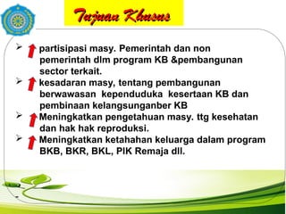 PERAN DAN FUNGSI PKK DALAM KAMPUNG KB.ppt