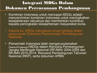 Peran Promosi Kesehatan Dalam Pencapaian MDGs | PPT