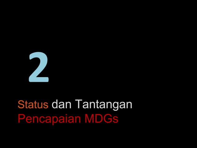 Peran Promosi Kesehatan Dalam Pencapaian MDGs | PPT