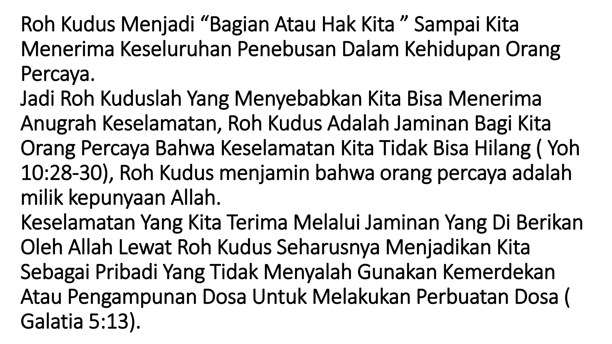 Peran Roh Kudus Dalam Kehidupan Orang Percaya.pptx