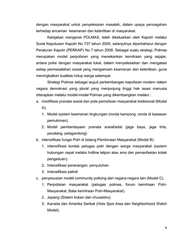 Peran serta masyarakat mitra polhut dalam pengamanan hutan | PDF