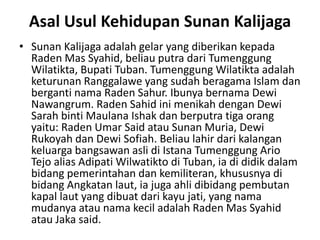 Peran sunan kalijaga dalam islamisasi di jawa | PPTX