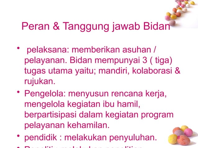 PERAN &TJ BIDAN PADA MASA KEHAMILAN.pptx