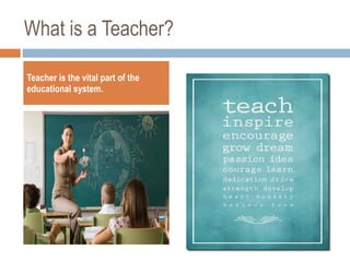 Personality development for teachers | PPT