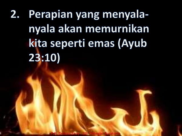 Perapian yang menyala nyala (daniel3) | PPSX