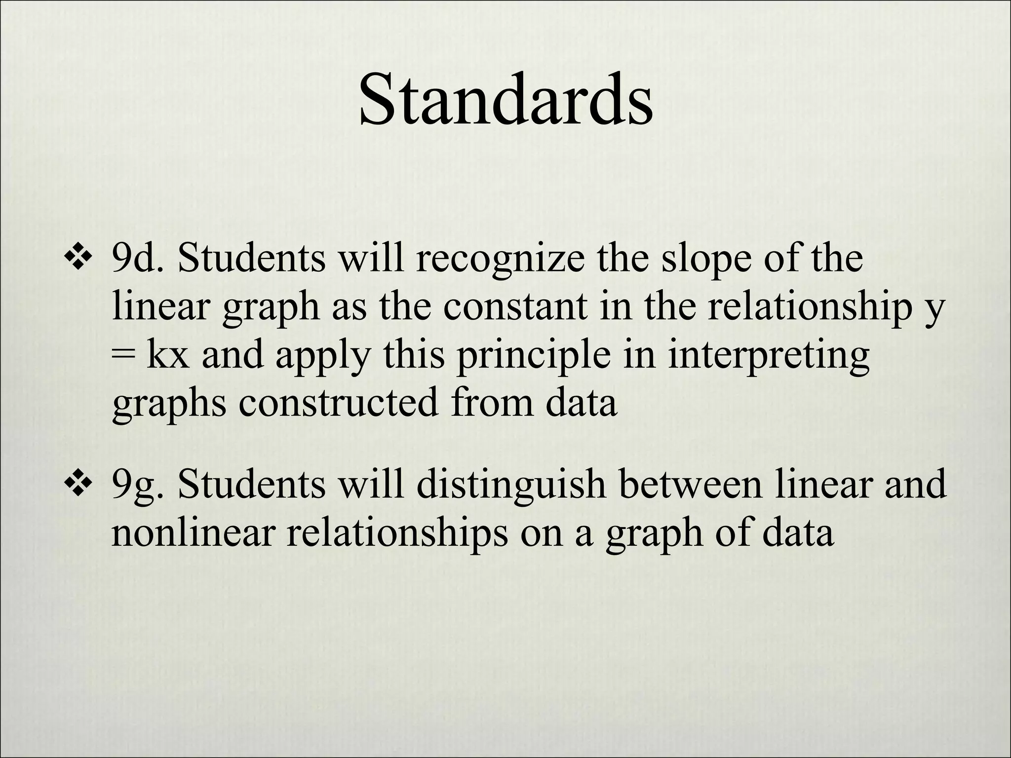 Line graphs, slope, and interpreting line graphs | PPT