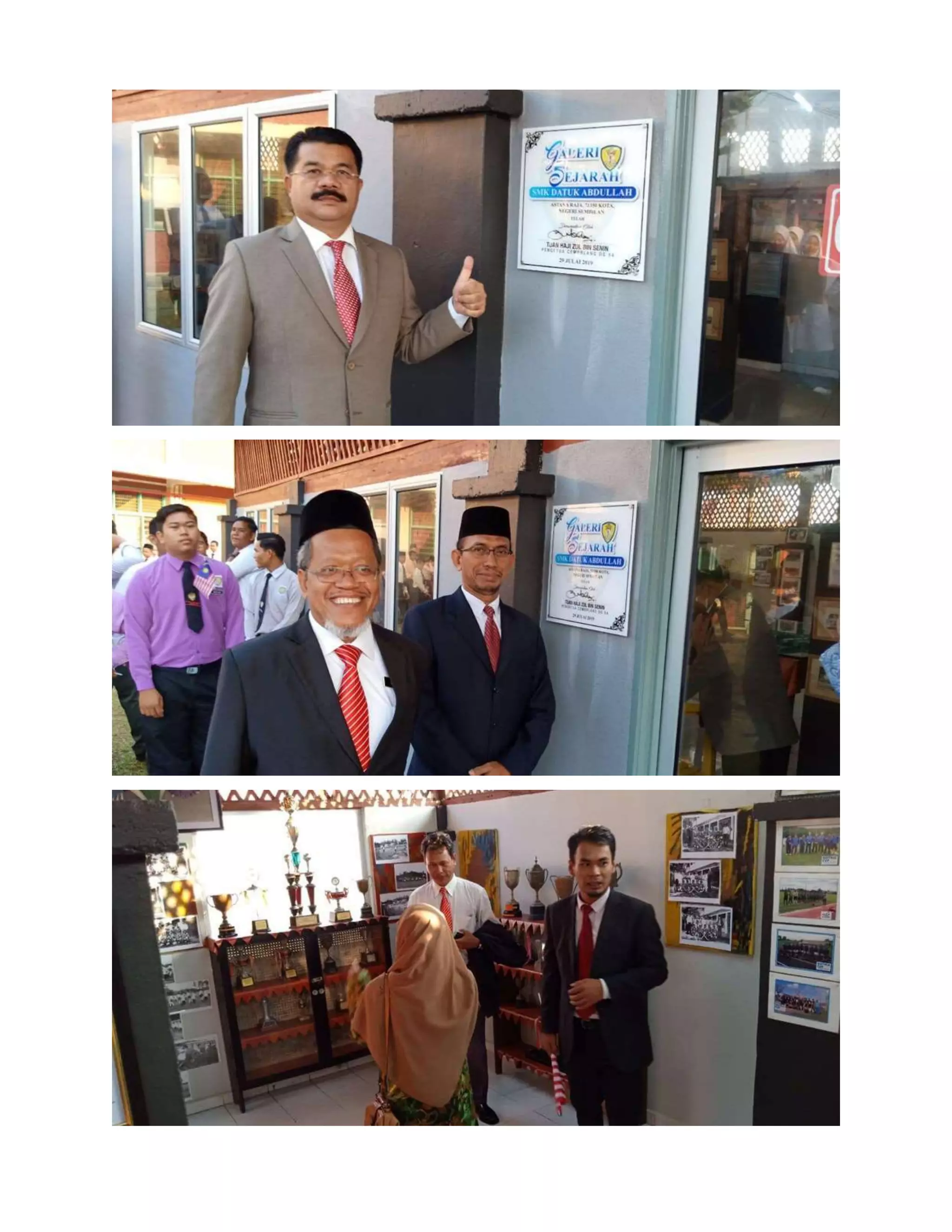 Perasmian Galeri Sejarah SEMENDA | DOCX