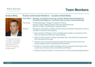 Per Astra Management Group | PDF