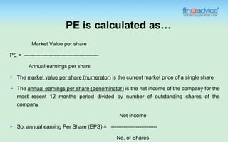 P/E Ratio | PPT