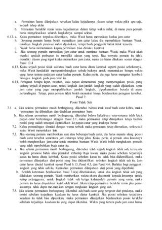 Peraturan Catur | DOCX