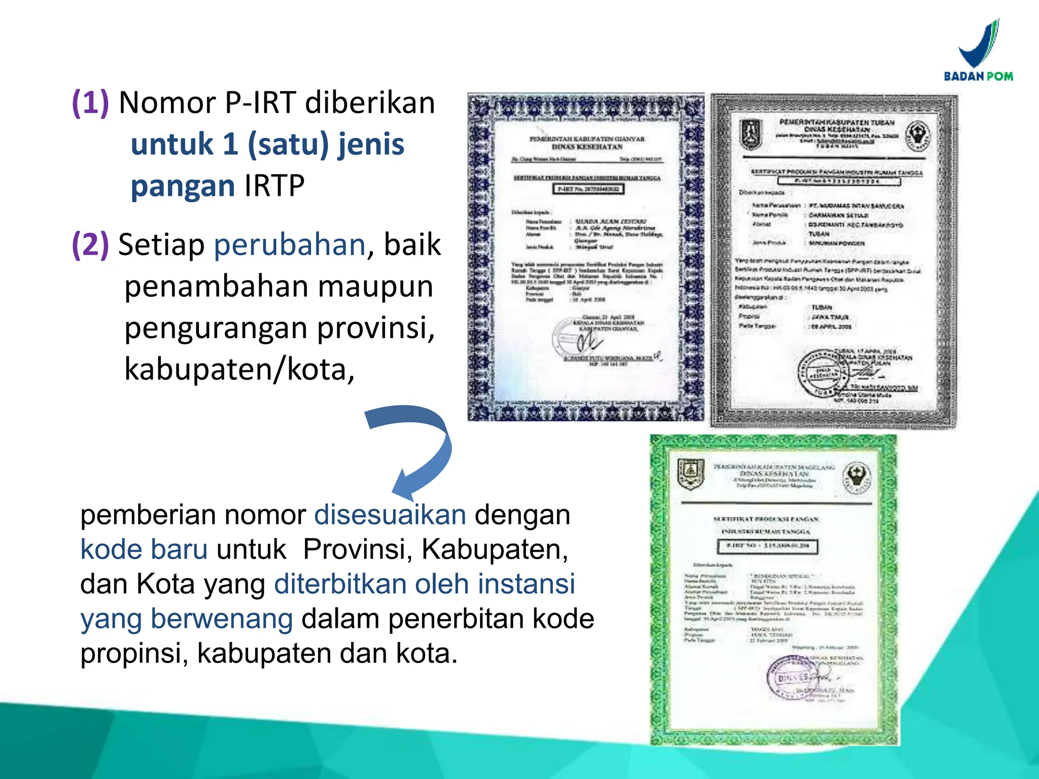 daftar Peraturan-BPOM-No.-22-Tahun-2018.ppt