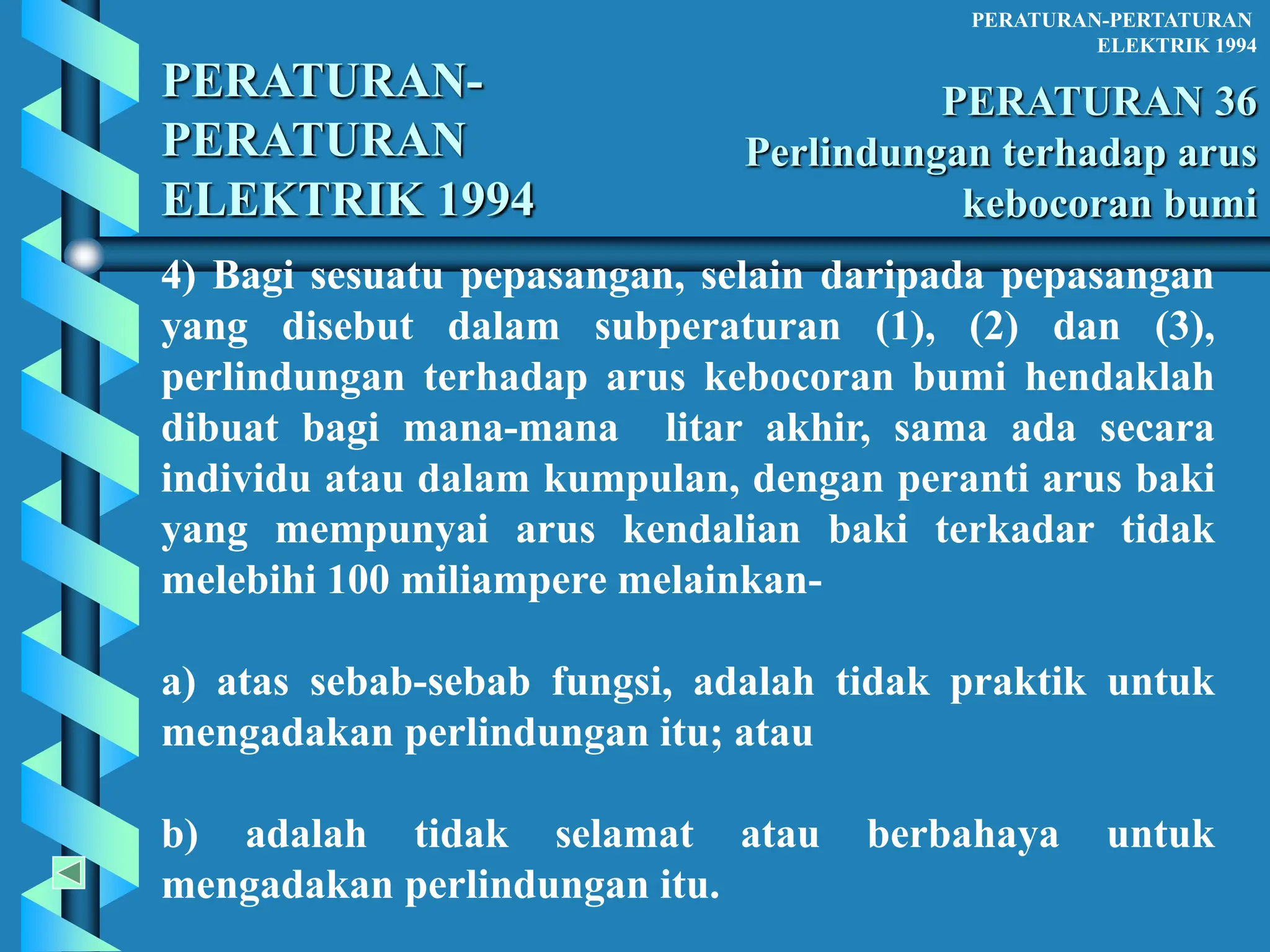 peraturan elektrik1994 dan akta bekalan elektrik 1990.ppt