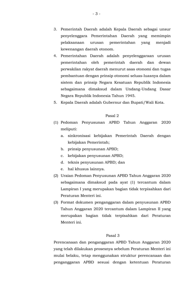 Peraturan menteri-dalam-negeri-republik-indonesia-nomor-33-tahun-2019-79(pedoman peny 2020) | PDF