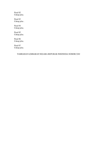 Peraturan Pemerintah No. 11 Tahun 2011 tentang Tata Cara Pengadaan Pinjaman Luar Negeri dan ...