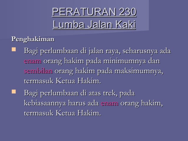 Peraturan 230 | PPT