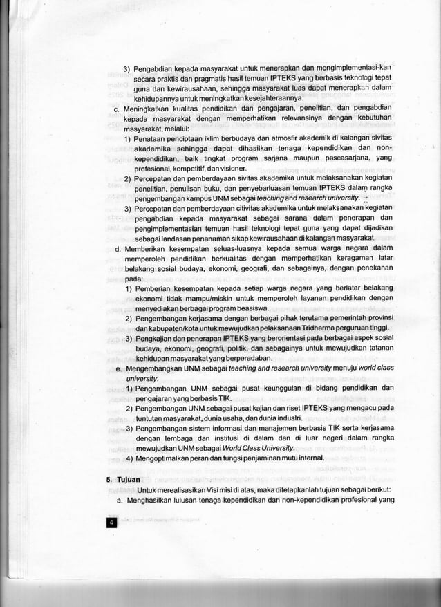 Peraturan akademik unm | PDF