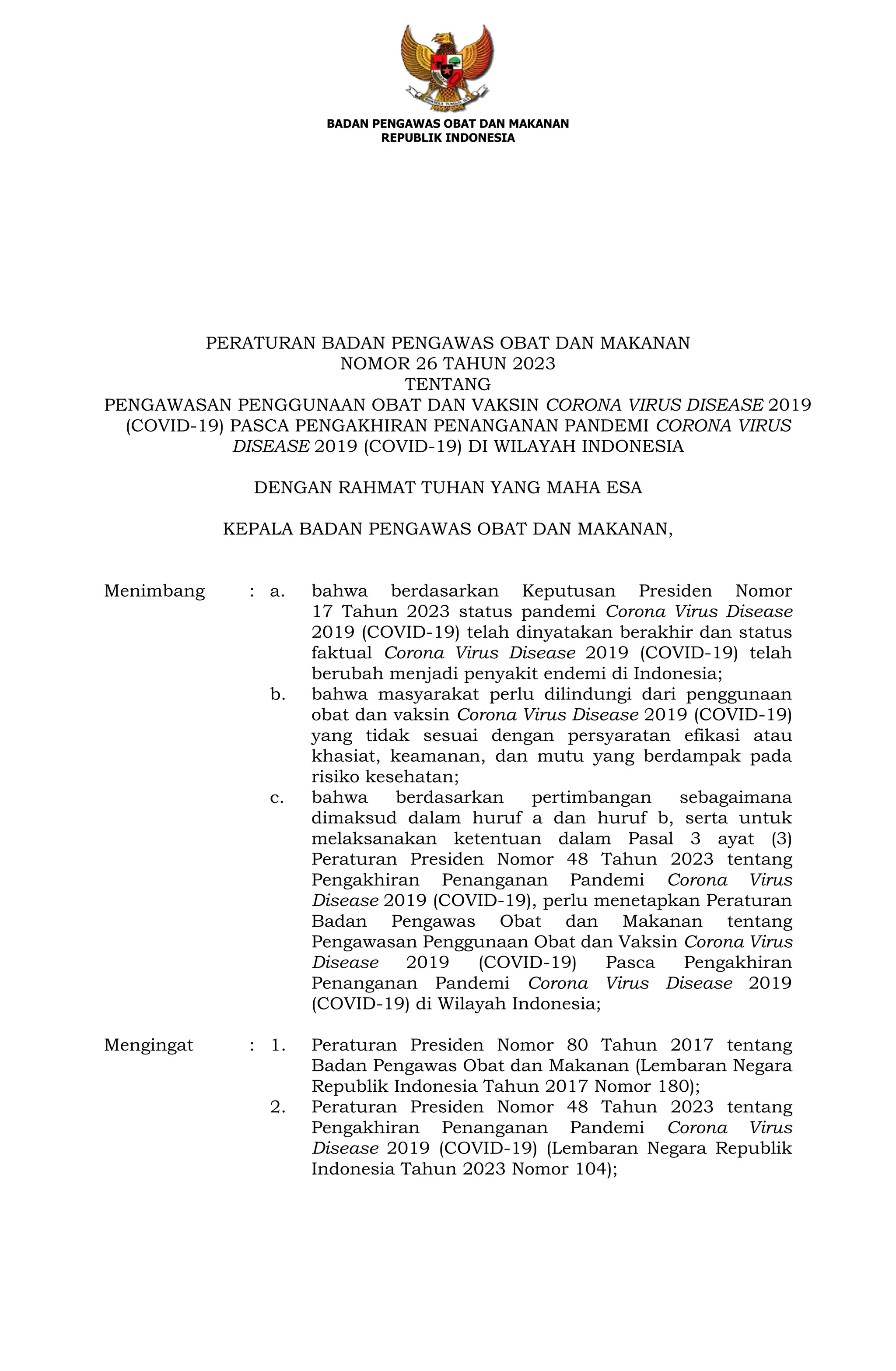 Peraturan BPOM no 26 tahun 2023.pdf