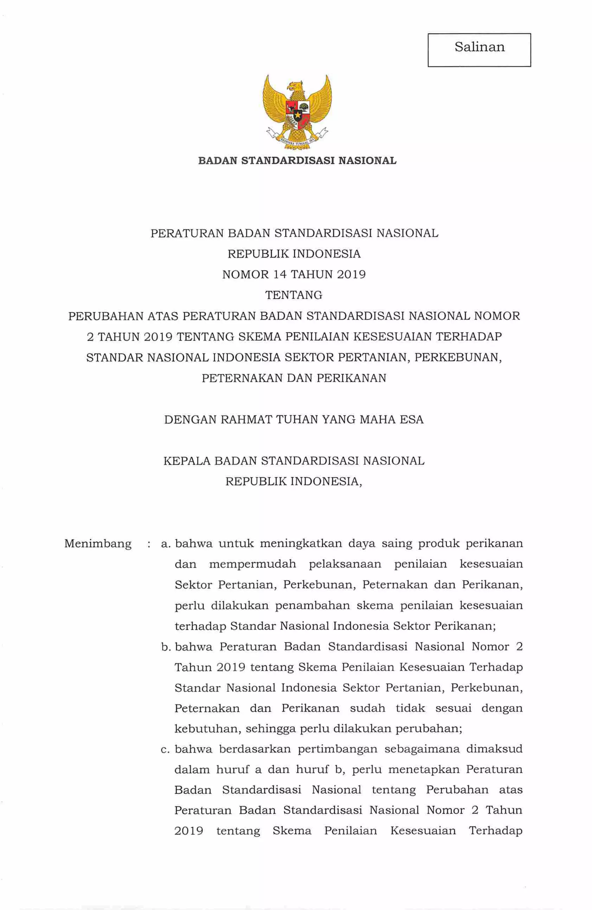 Peraturan BSN 14 Tahun 2019.pdf