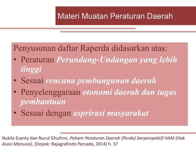 Peraturan Daerah (Perda) | PPTX