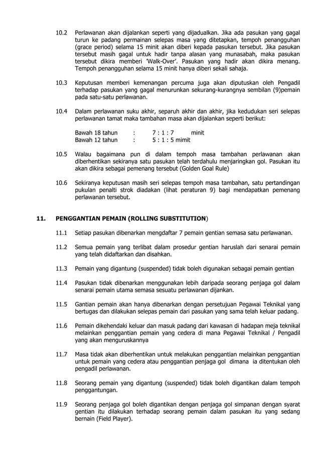 Peraturan hoki | PDF