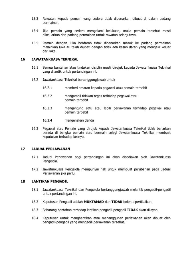 Peraturan hoki | PDF