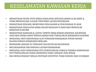 Peraturan keselamatan | PPTX
