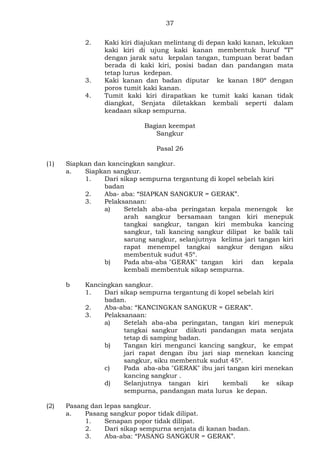 Peraturan Panglima TNI nomor 46 tahun 2014 - Peraturan Baris Berbaris | PDF
