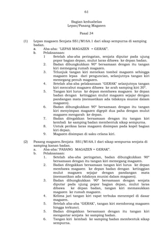 Peraturan Panglima TNI nomor 46 tahun 2014 - Peraturan Baris Berbaris | PDF