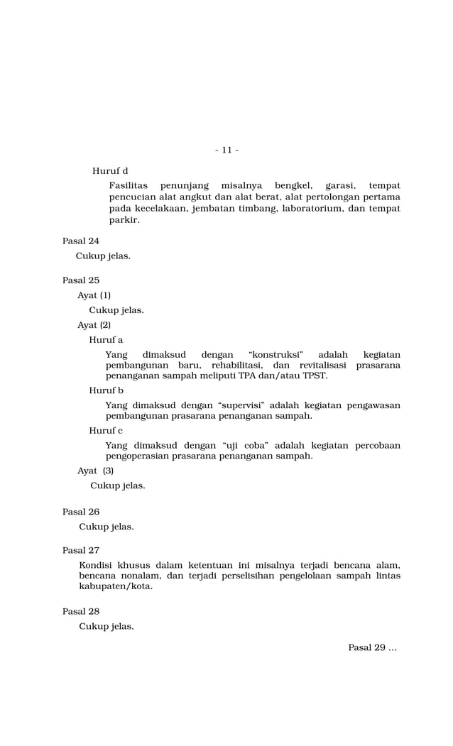 Peraturan pemerintah no 81 tahun 2012 tentang pengelolaan sampah rumah ...