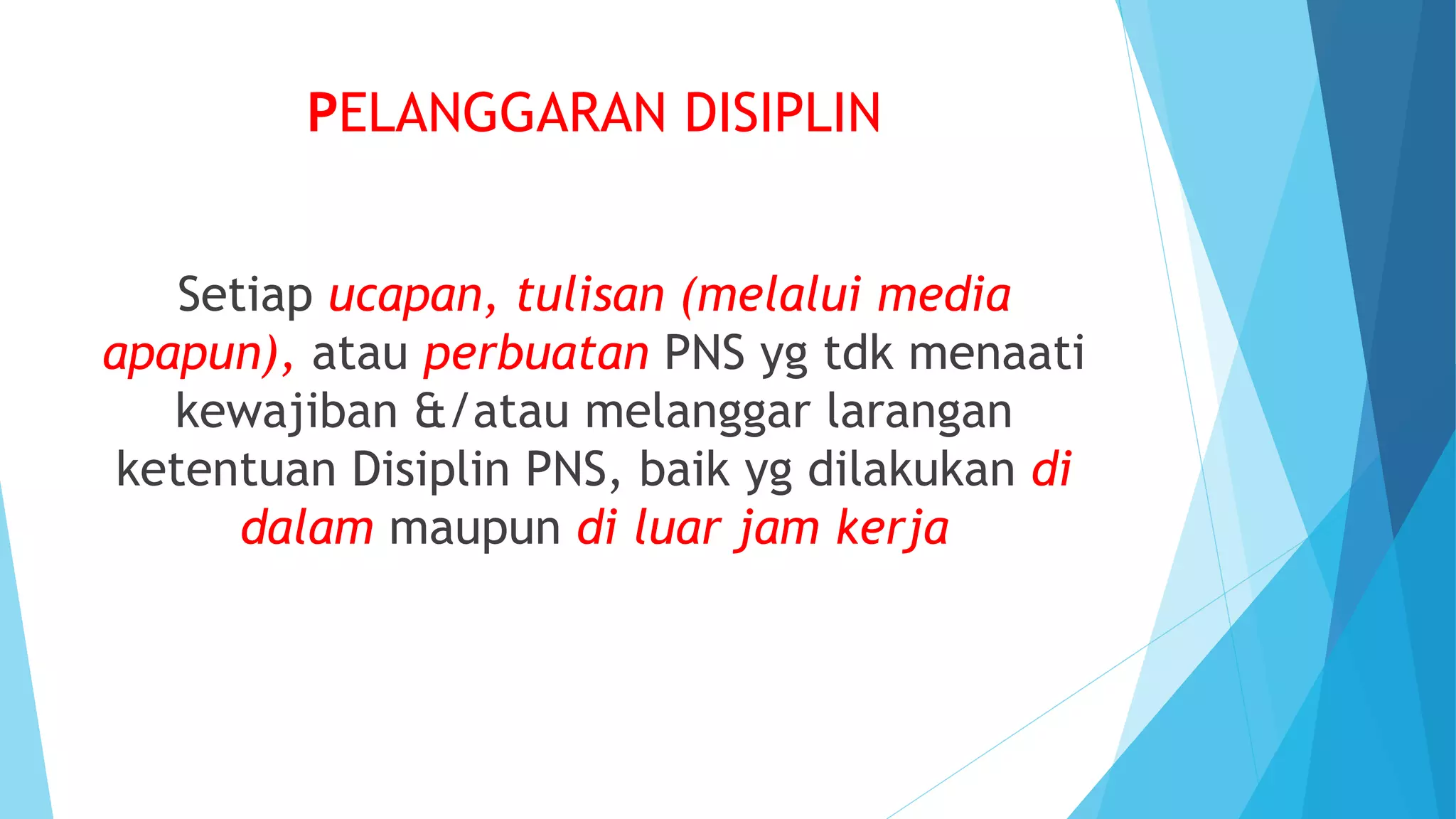 PERATURAN PEMERINTAH NOMOR 94 TAHUN 2021 TENTANG DISIPLIN kecamtan.pptx