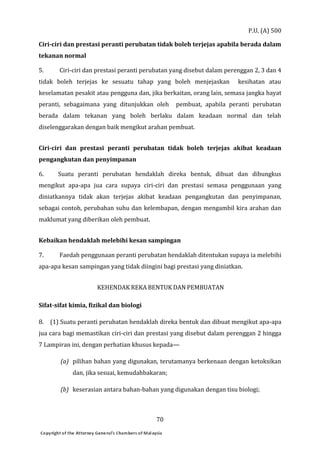 Akta dan Peraturan Peranti Perubatan Malaysia (2012) | PDF