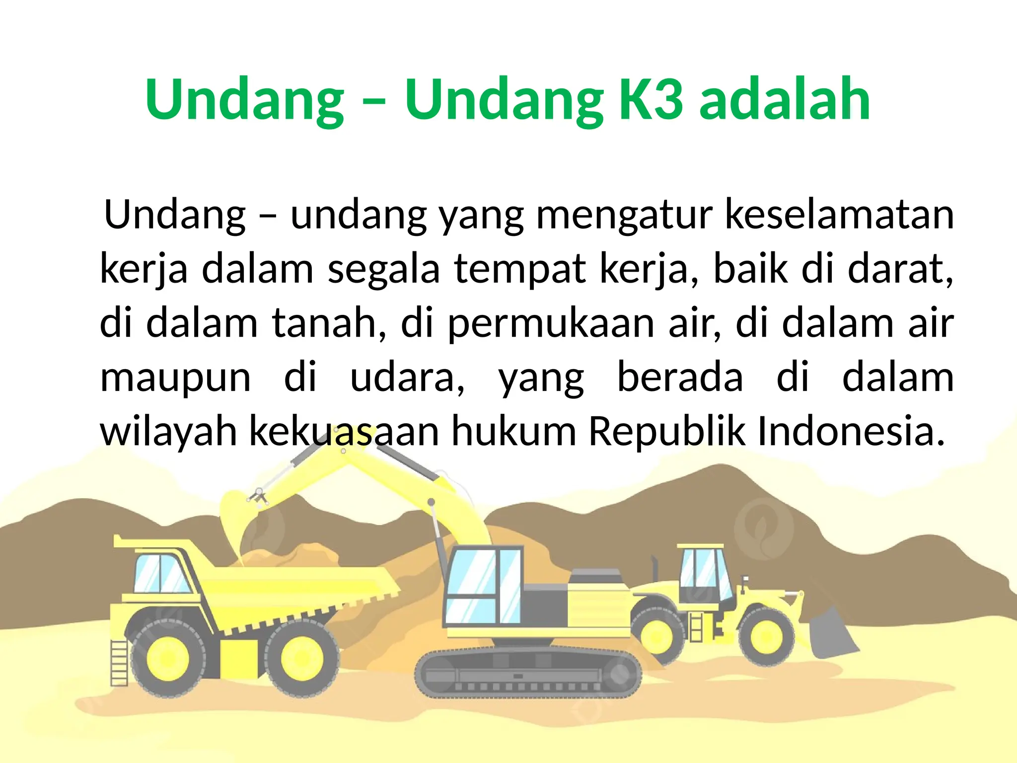 Peraturan Perundang – undangan tentang Kesehatan dan Keselamatan Kerja | PPSX