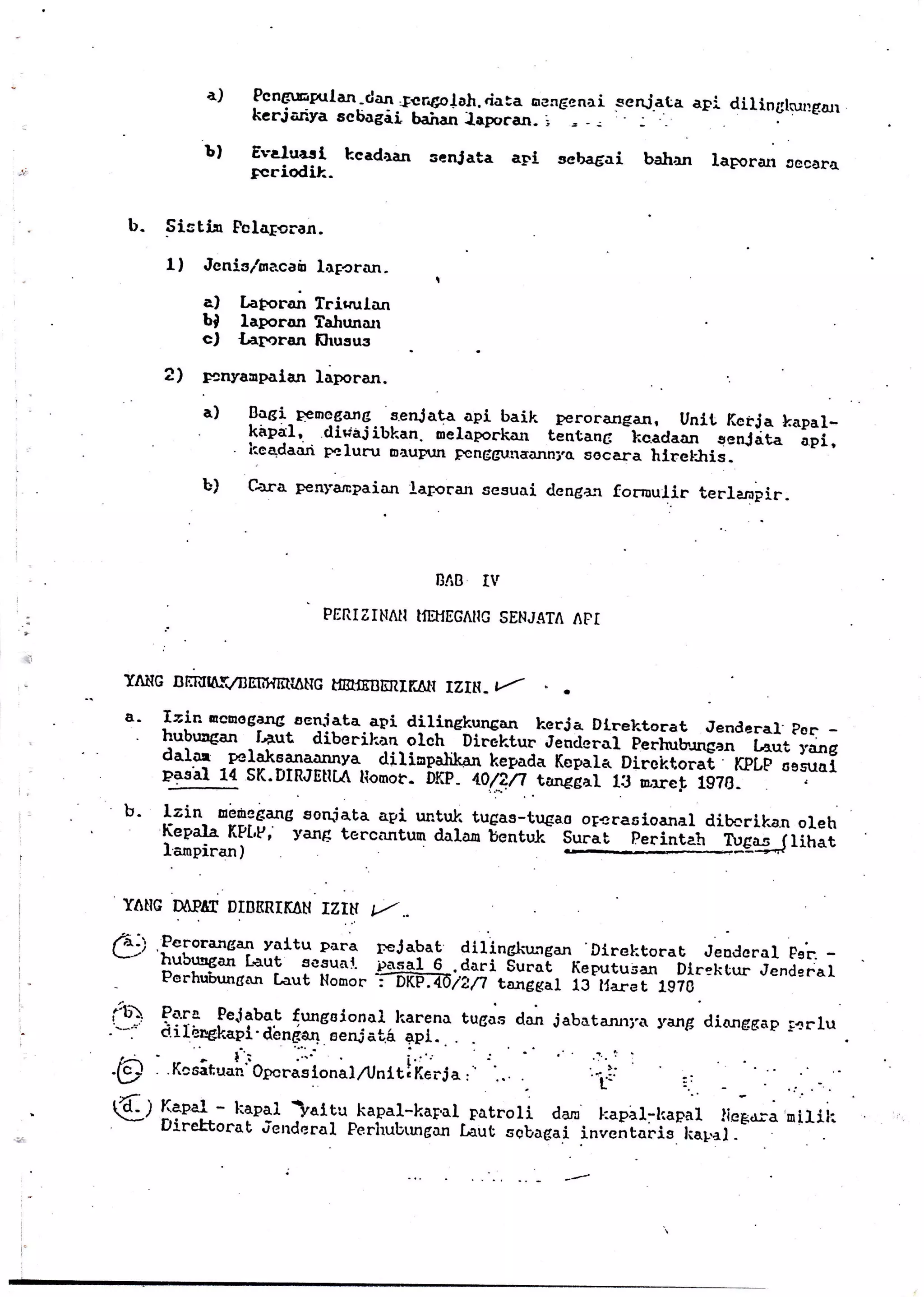 Peraturan tentang senjata api | PDF